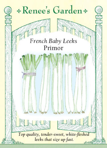 Leek Primor French Baby Seeds – Anna's Garden, Home & Wellness