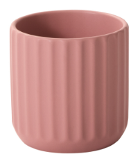 7" x 6.75" Beam Pot (Pink) – Anna's Garden, Home & Wellness