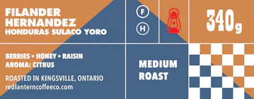 Filander Hernandez Honduras Whole Coffee Bean – Anna's Garden, Home ...