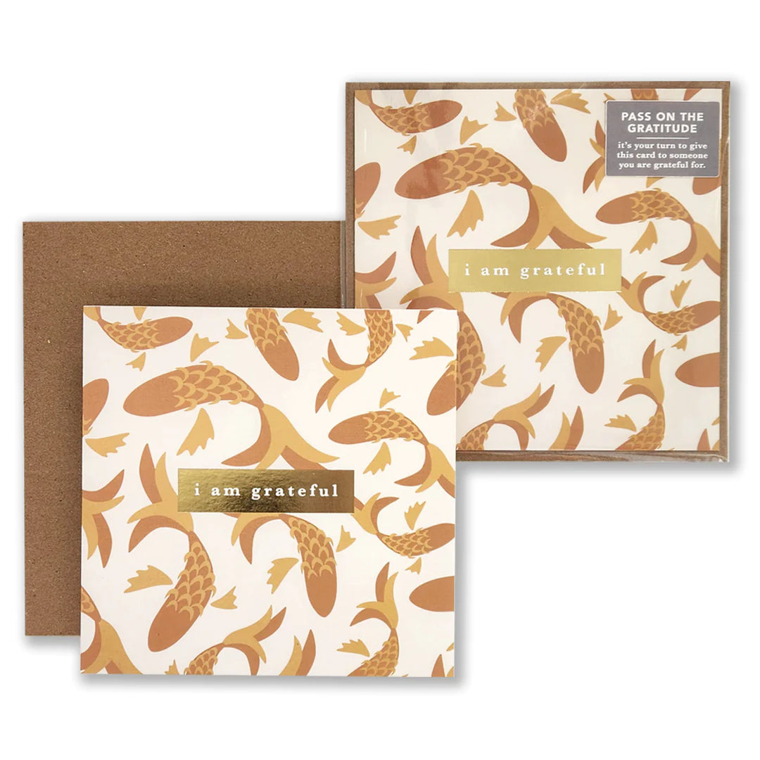 Fish Gratitude Card – Anna's Garden, Home & Wellness
